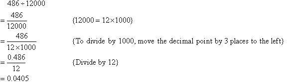 Division Of A Decimal By A Multiple Of A Power Of Ten